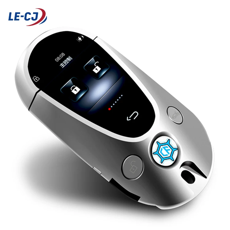 New 5 Buttons Modified Remote Universal Lcd Smart Car Key Car Alarm ...