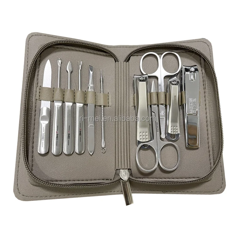 Rimei Manicure Set 11 In 1 Professional Pedicure Set Nail Scissors ...