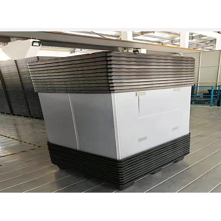 Turnover Folding Box Pallet Storage 80x120 Foldable Plastic Pallet ...