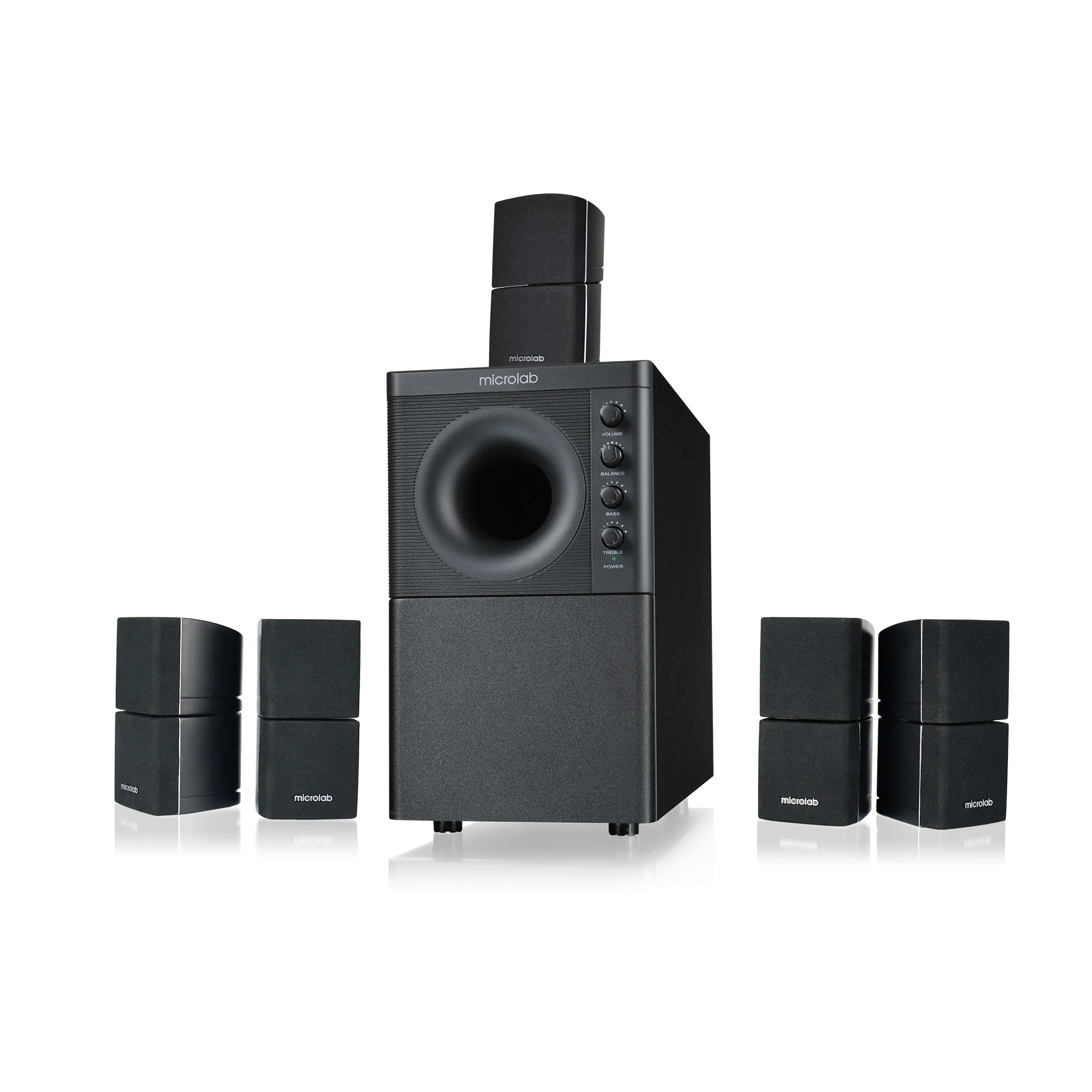 Microlab X3BT 5.1 Home Theatre System - Bluetooth 5.0 Speakers for ...