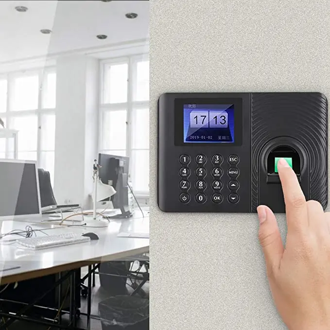 Simple Time Attendance System with Fingerprint and PIN