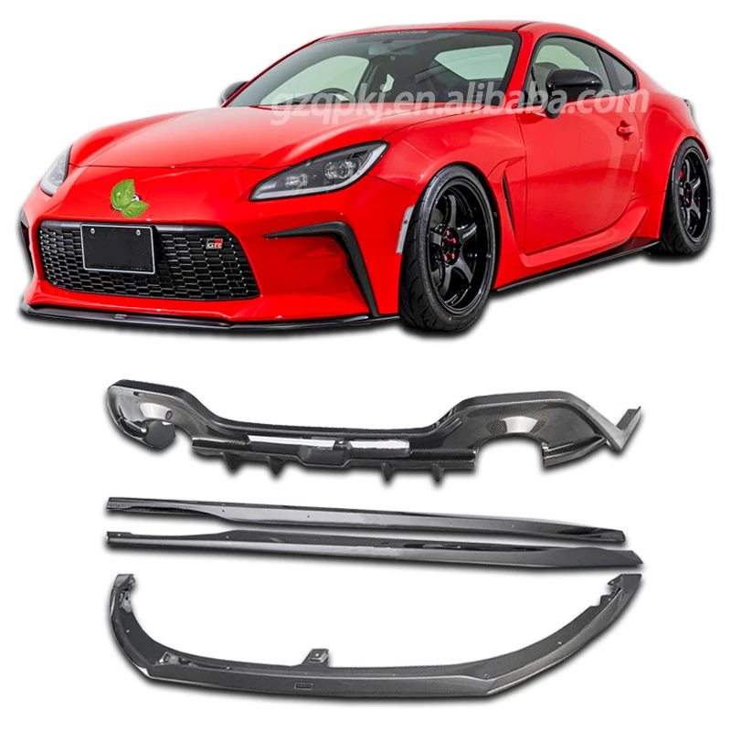 For 2022 Gr86 Brz Zn8 Zd8 Upgraded Aimgain Carbon Fiber Body Kit Front Lip Side Skirt Rear Lip ...