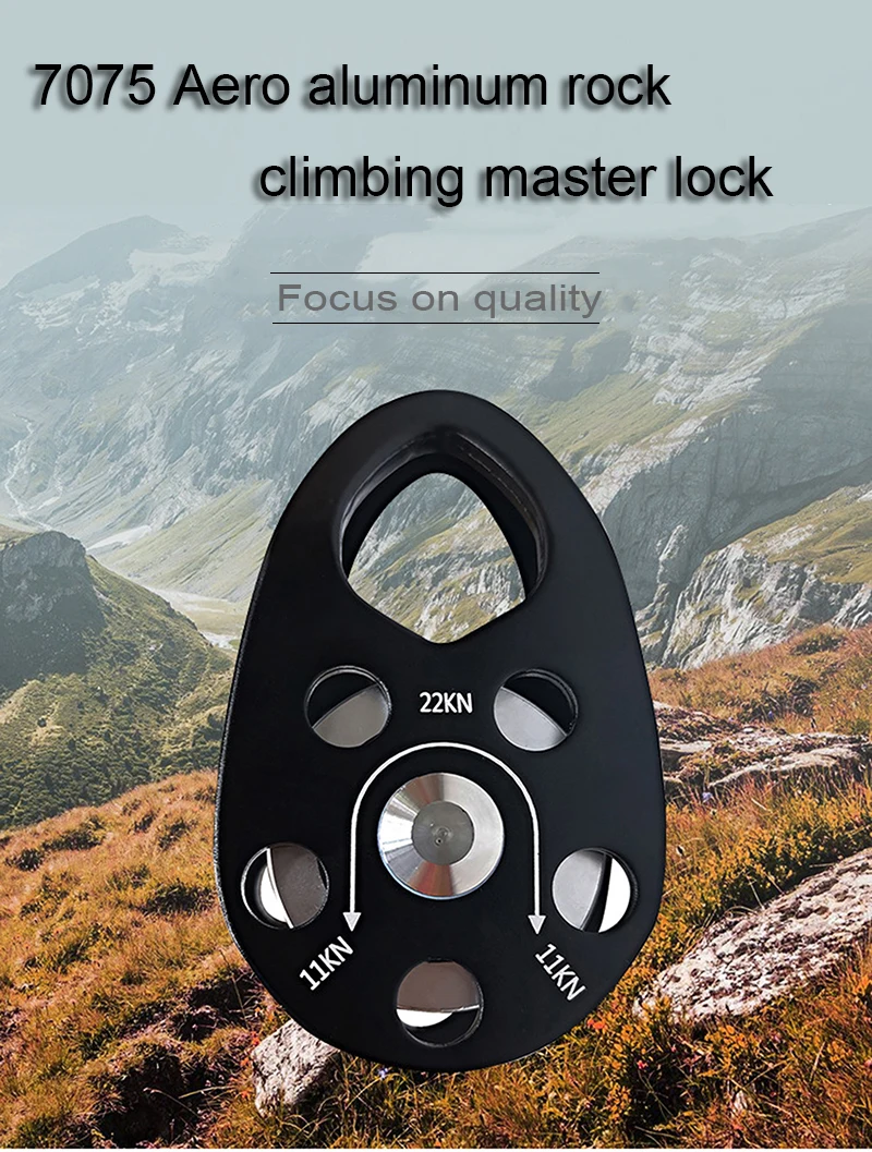 Climbing Single Sheave Pulley System Gym Cable Wheel Triple Rope ...