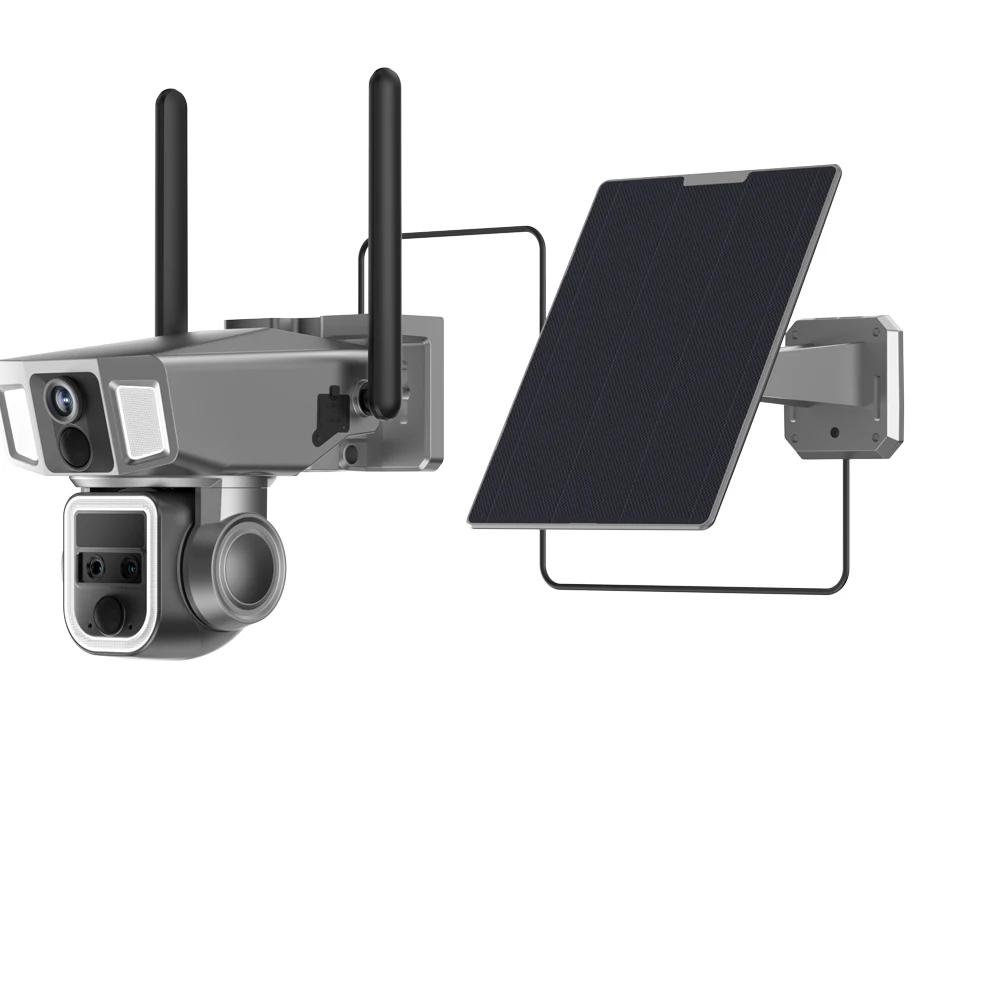 Alibaba.com: Dual Network Solar Powered Triple Lens 10X Continuous Auto ...
