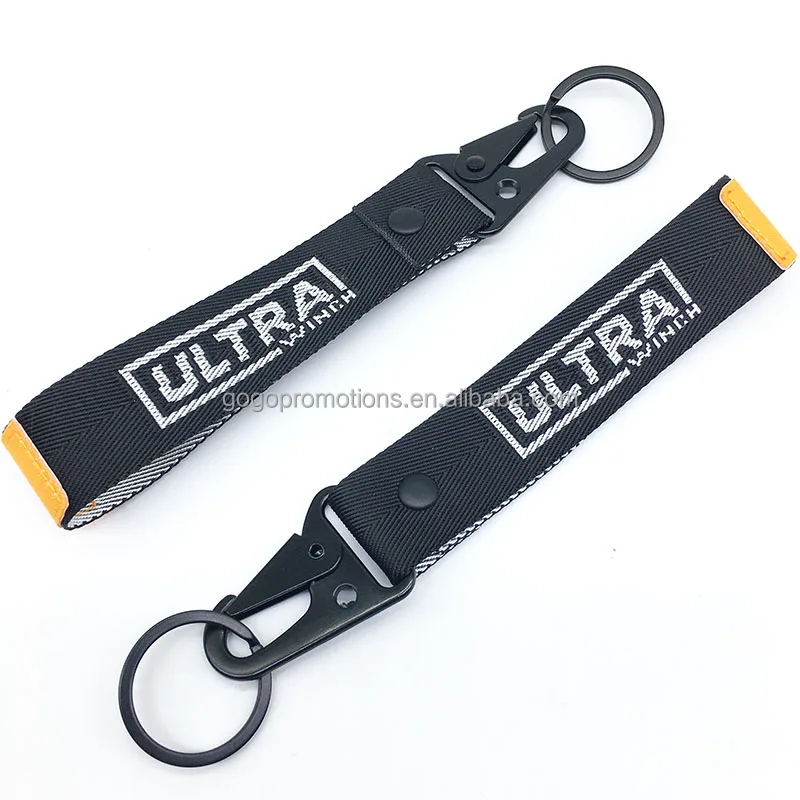 Wholesale Polyester Print Your Logo Sublimation Wrist Keychain Custom ...