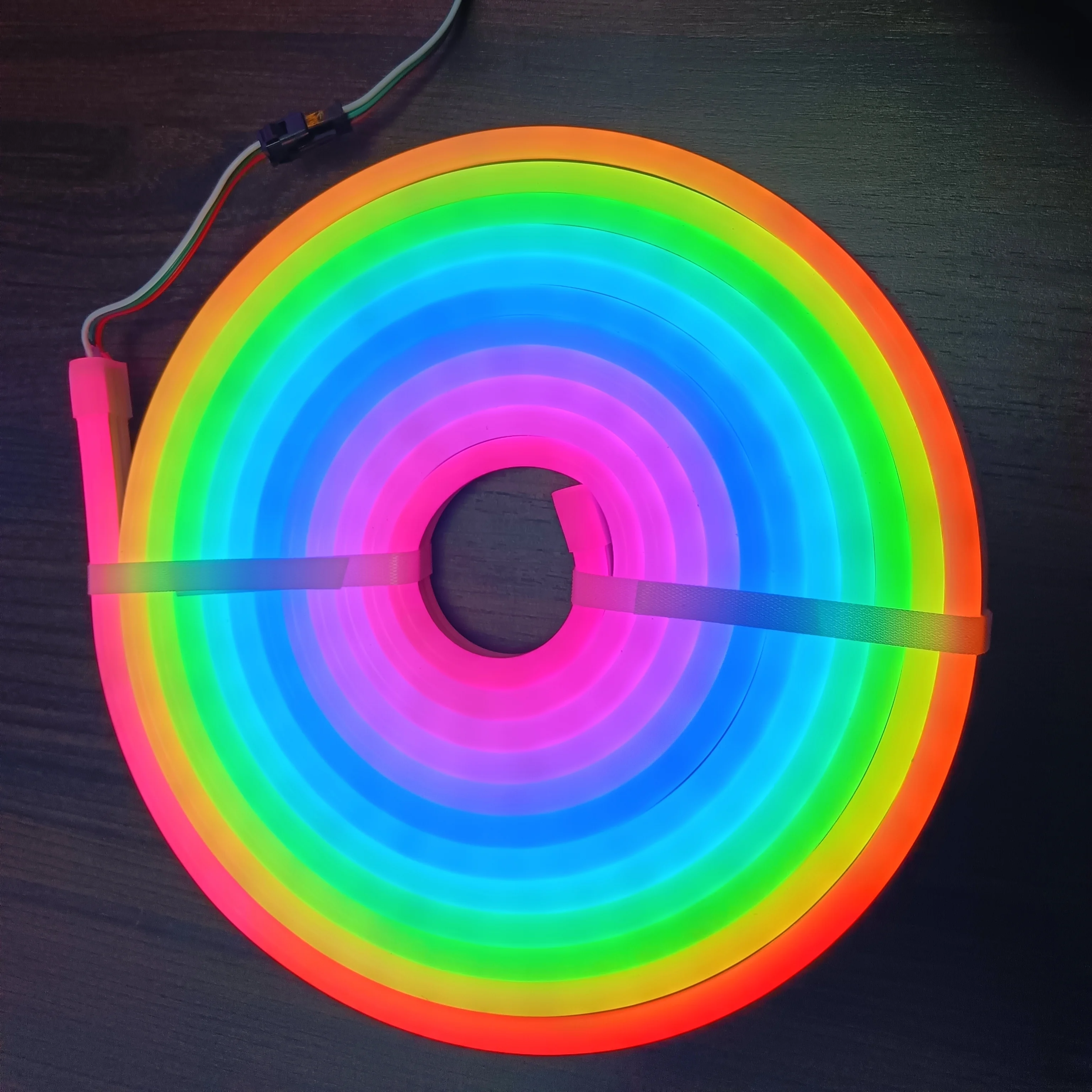 RGBIC Pixel Neon Silicone Flexible Rope Light for Decor