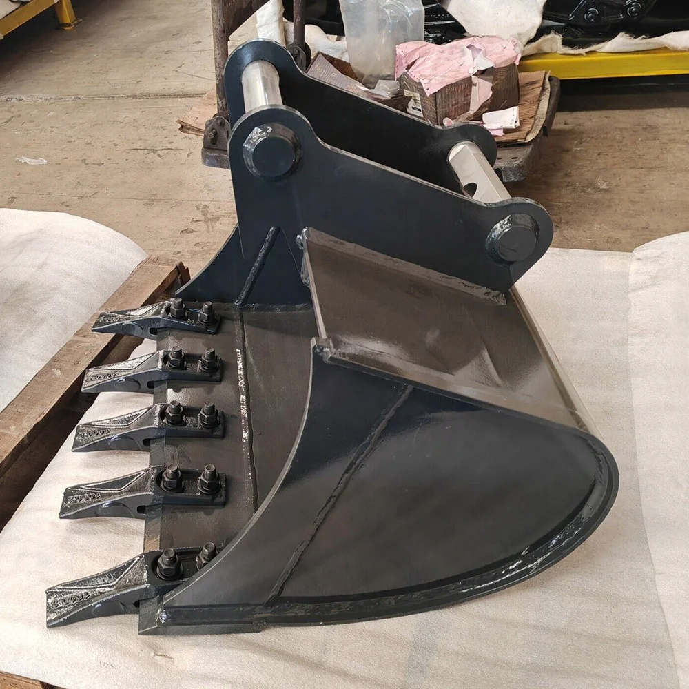 Ms03 Sy03 Excavator Quick Hitch Mounted Digging Bucket With Teeth Wide ...