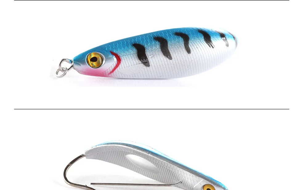 NEW OEM Anti Grass Fishing Spoon Hard Lures 8.5cm/19.6g Artificial Bait ...