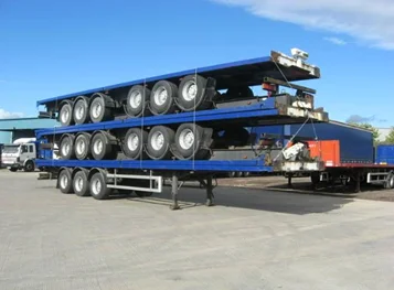 12 Meter Long Tipper Truck - 4 Axle Cargo Semi Trailer