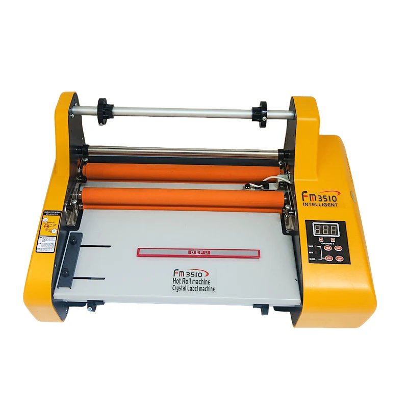 A3 Roll 350 lamination machine hot roll laminating machine thermal ...