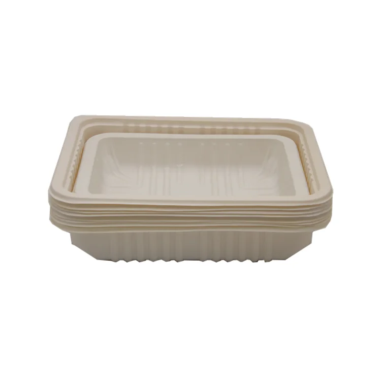 Different Compartment Corn Starch Container Biodegradable Compostable ...