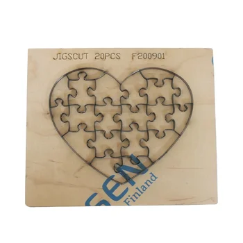 Steel Rule Jigsaw Puzzle Die Heart A5-20pcs Standard Design - Buy ...