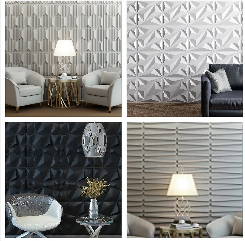 P2 Haisen Factory Wallpaper Decorative Panel 2023 Wpc 3d Pvc Wall ...