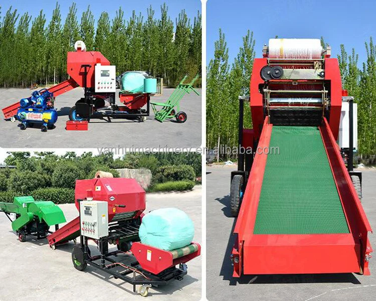 Farm Self-propelled Silage Bagging Machine Hay Baler Machine Silage ...