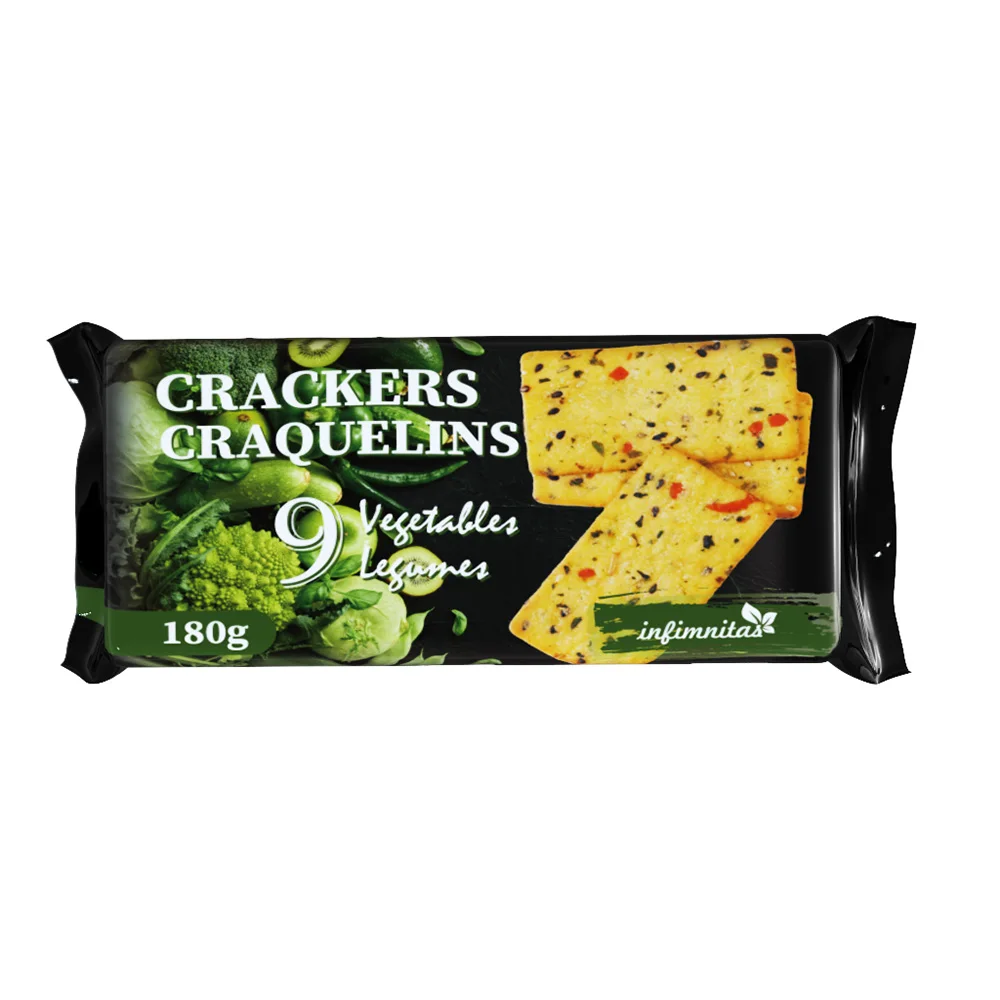 9 Vegetables crackers biscuits Healthy delicious Crisp Cracker| Alibaba.com