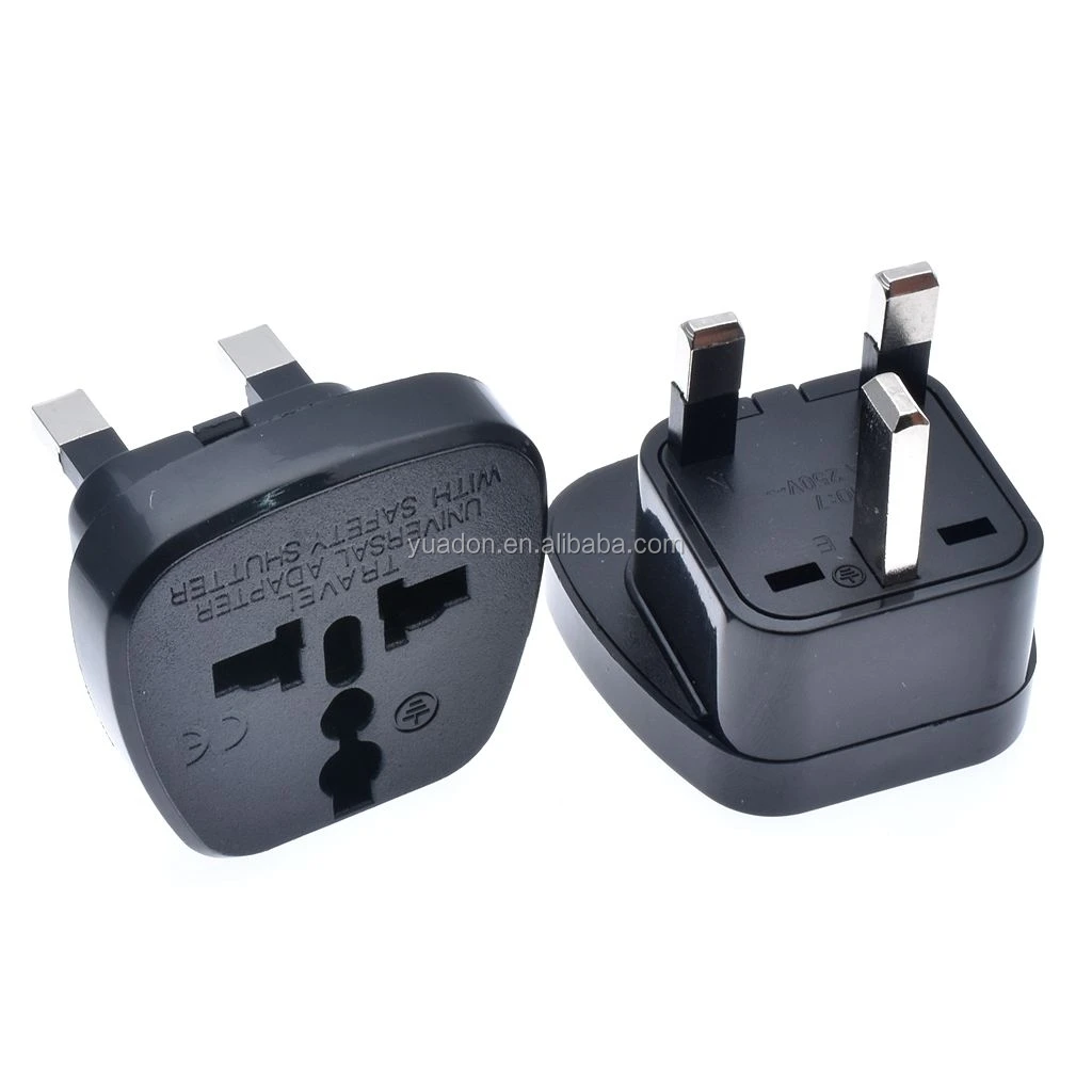 3 phase male female plug socket uk to european us aus universal plug ...
