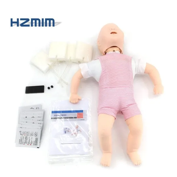 Infant CPR Manikin for Nursing Training - Realistic Model