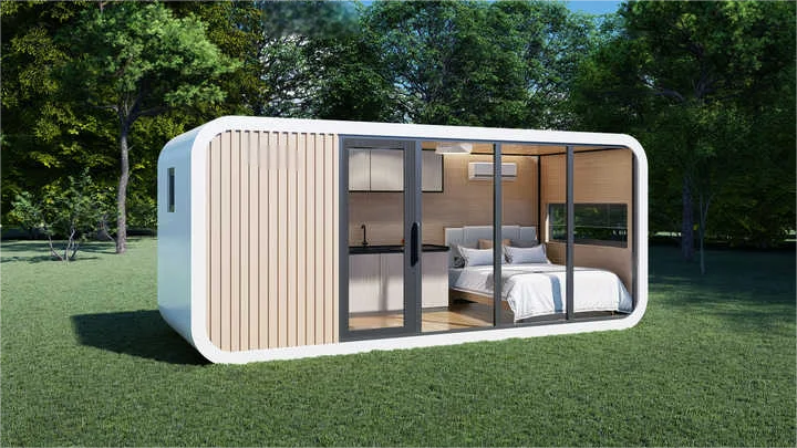 Luxury Prefab Houses 20ft/40ft Prefab House Modulat Tiny Homes Steel ...