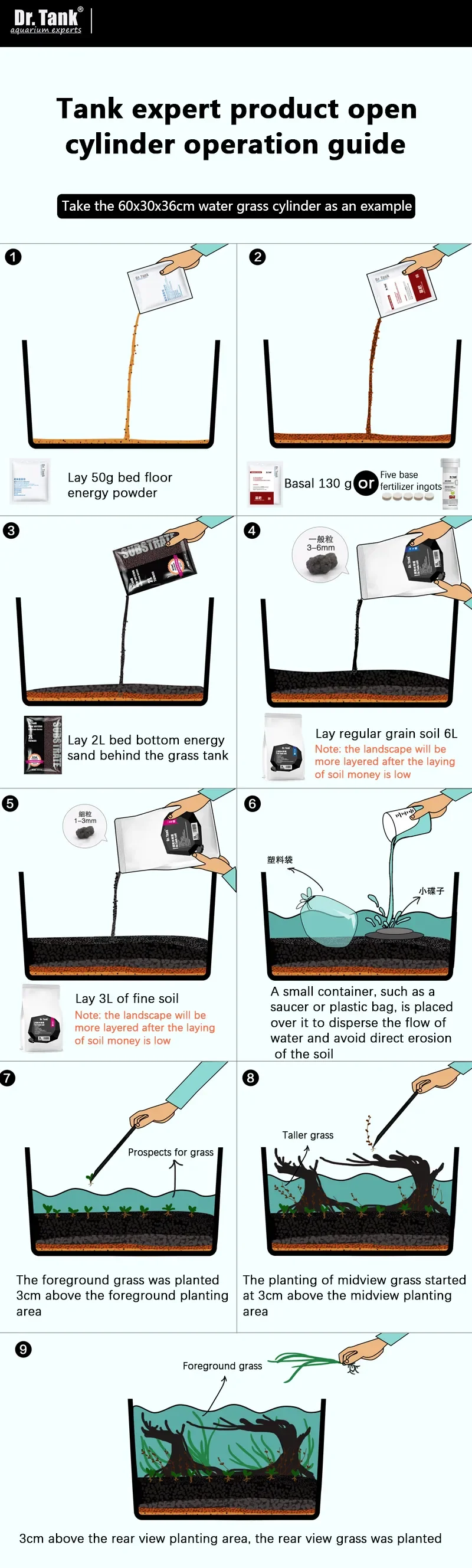 Drtank Water Grass Mud - Enhance Your Aquarium Environment
