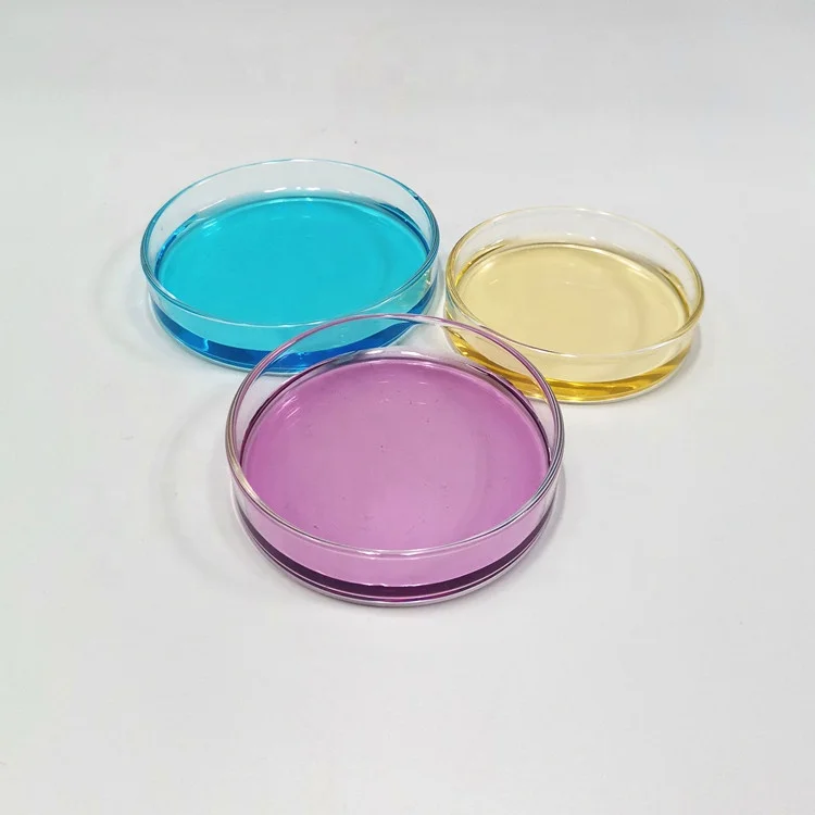 30mm Clear Glass Petri Dishes for Microbiology Lab Use
