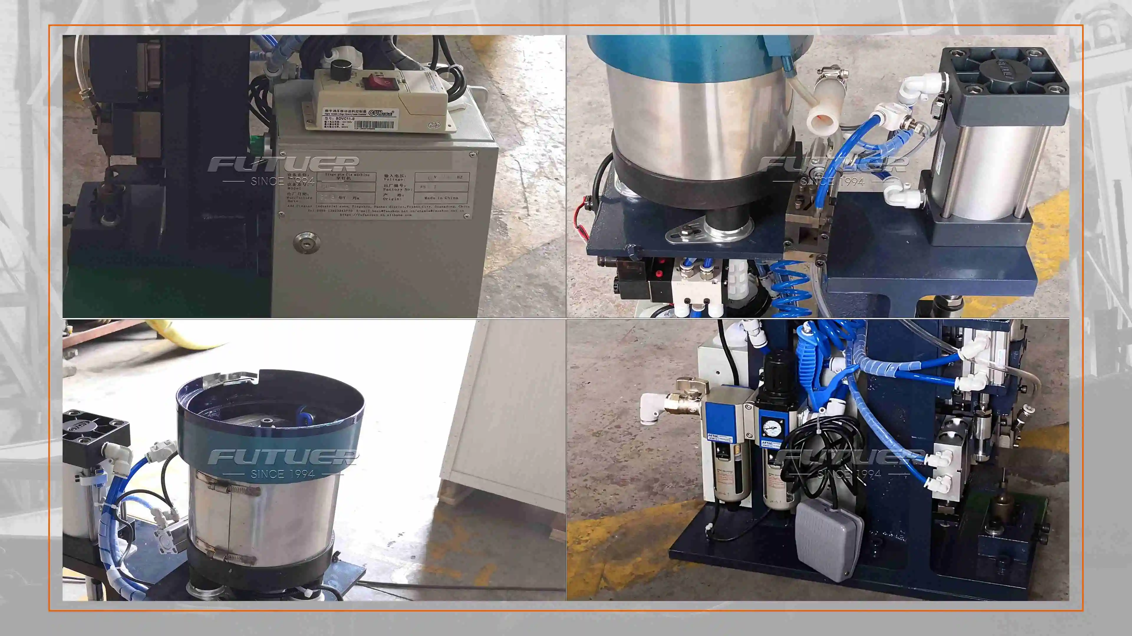 Factory Production Semi-automatic Hinge Assembly Machine Hinge Pin Fix ...