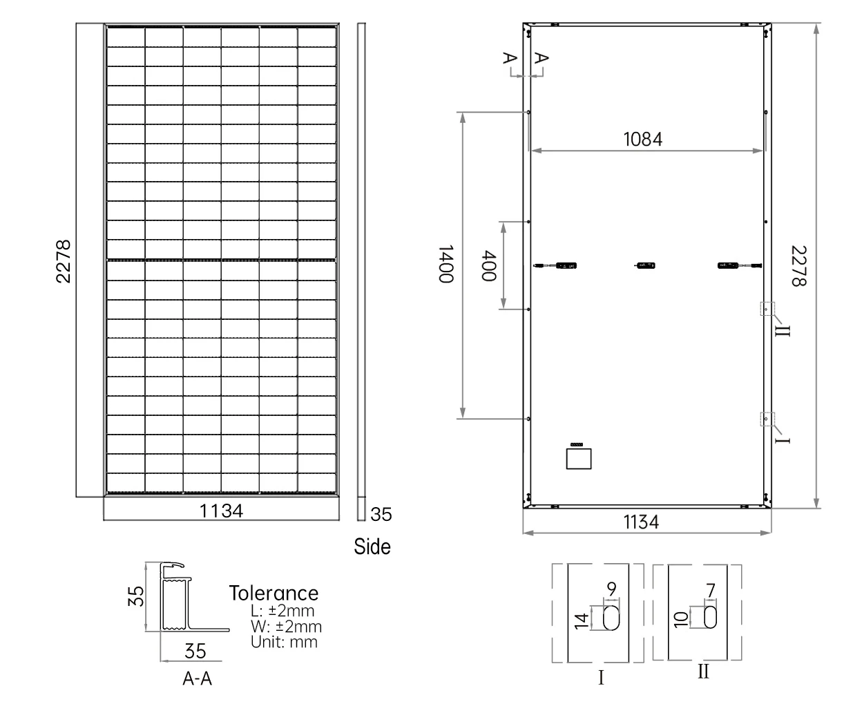 Aiko Mono Solar Panel 600W-620W PERC Half Cell IBC Module - Efficient ...