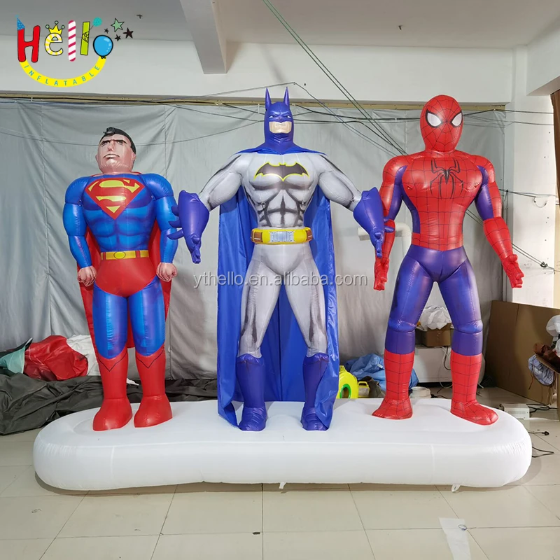Boy Birthday Party Decoration Inflatable Cartoon Charater Inflatable ...