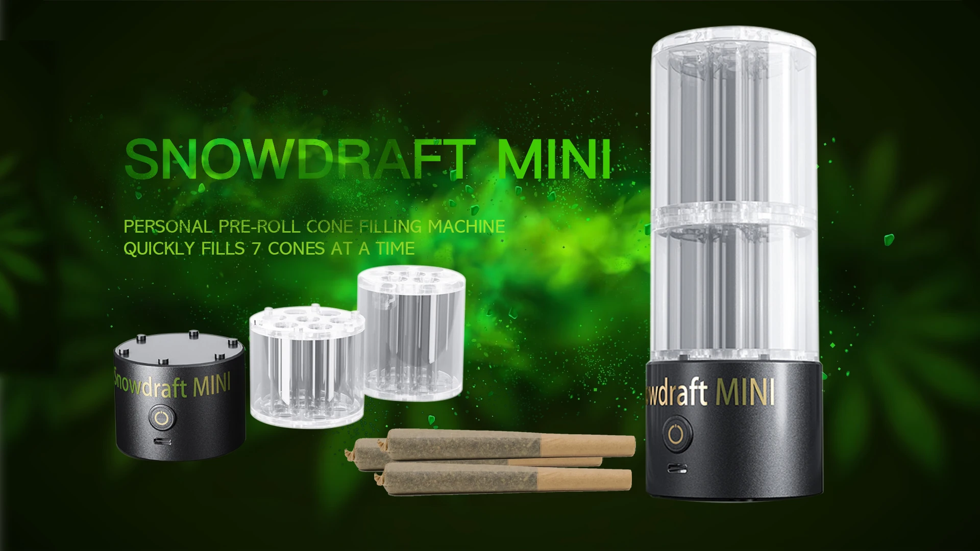 Archibald Mini Semi Automatic Roll Filler Herb Grinder Cone Loader All ...