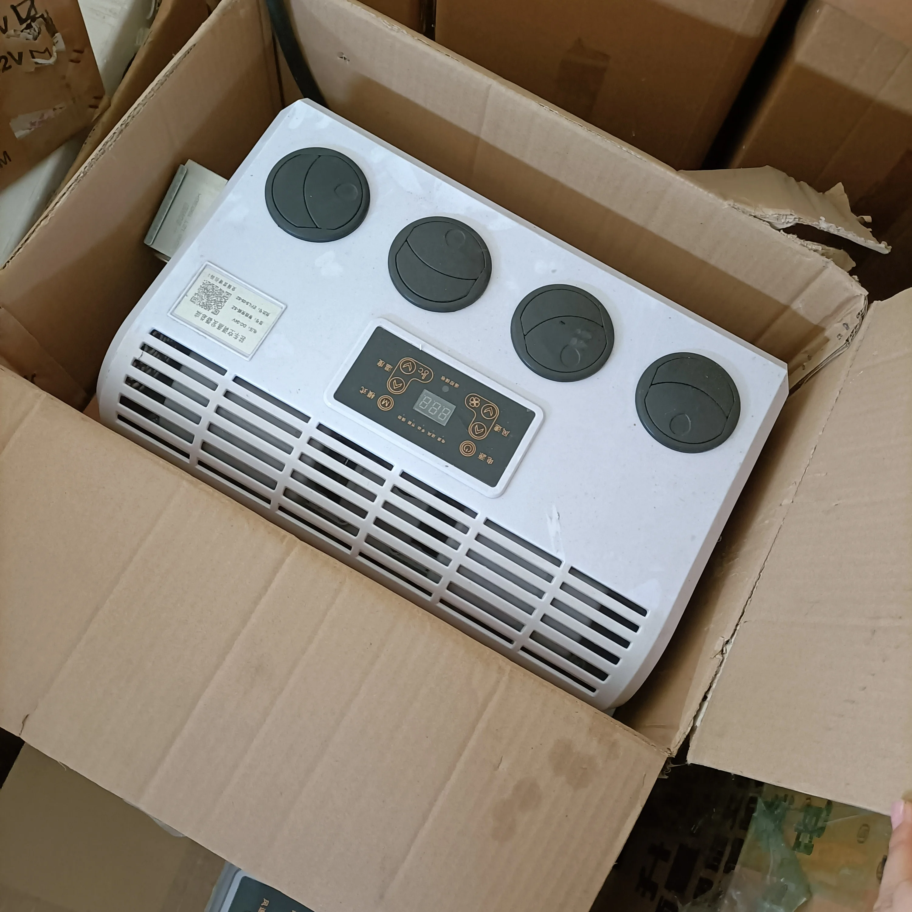 24v Cabin Cooler 12 Volt Tractor Ac System 12v Parking Air Conditioning ...