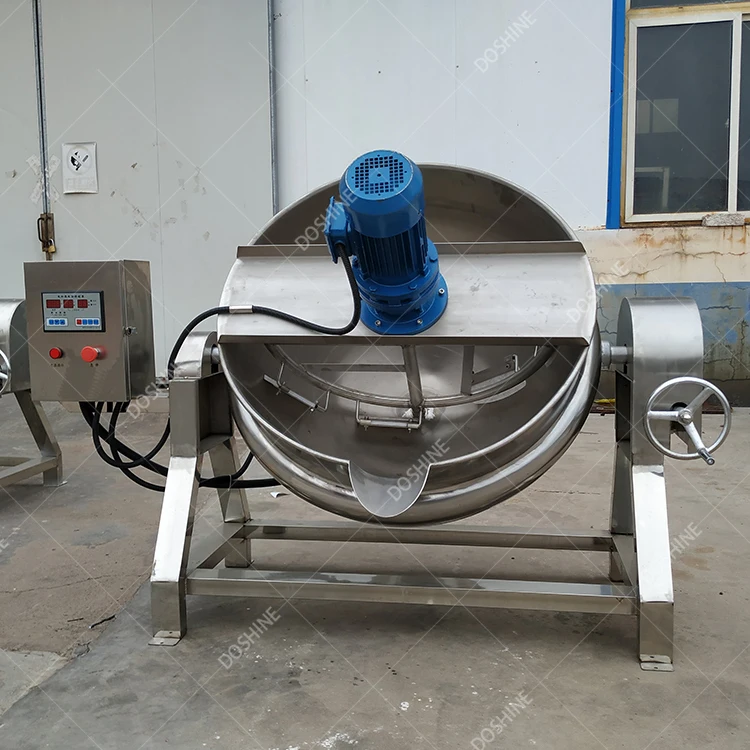 100-800 Liter Automatic Tilting Industrial High Capacity Steam Gas ...