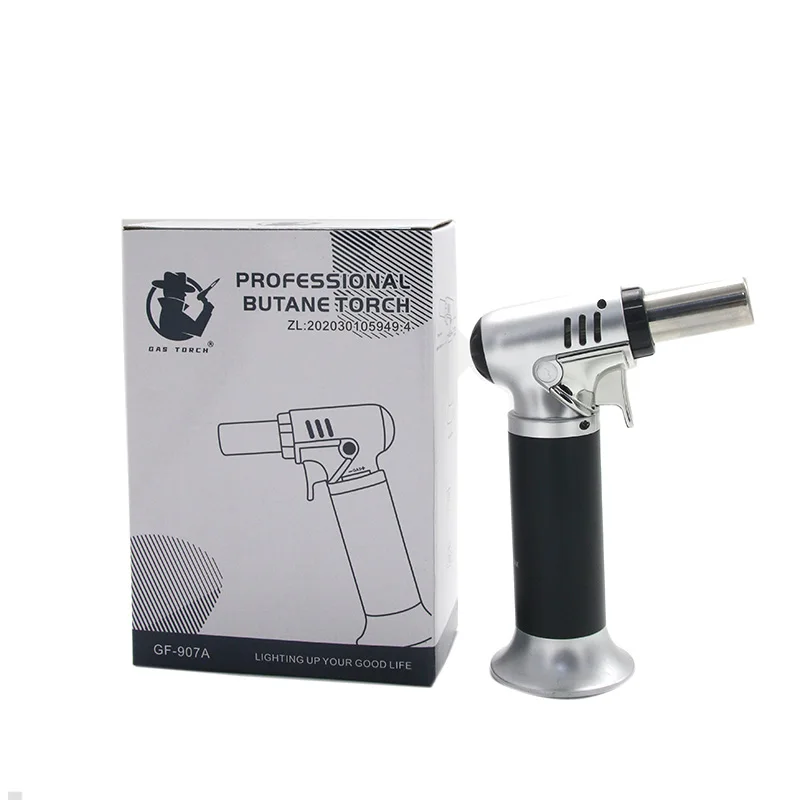 Gf-907a Factory Butane Gas Torch Handheld Burner Culinary Cooking ...
