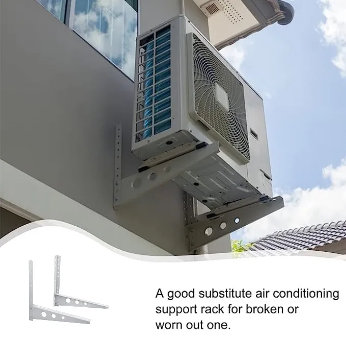 Outdoor Wall Mounting Condenser Brackets For 9000-36000 Btu Support Frame Holer Mounting Air ...