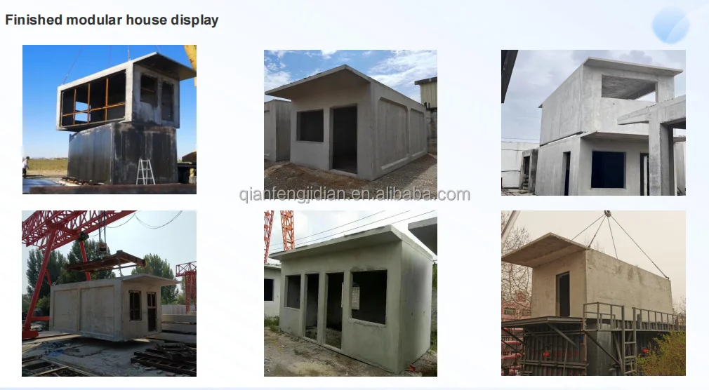 Pre-Cast Concrete House Mold Prefabricated Equipment for Hotel ...