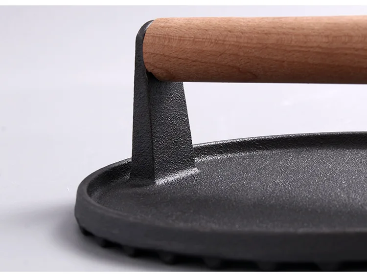 Kitchenware Flesh Cone Cast Iron Smash Burger Meat Press| Alibaba.com