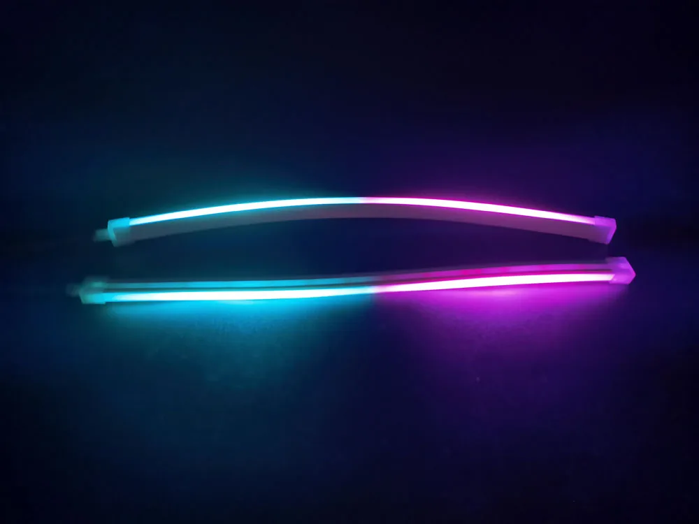 Thin Type Slim Led Fleible Drl Strip with Driver 30cm 45cm 60cm Dual ...