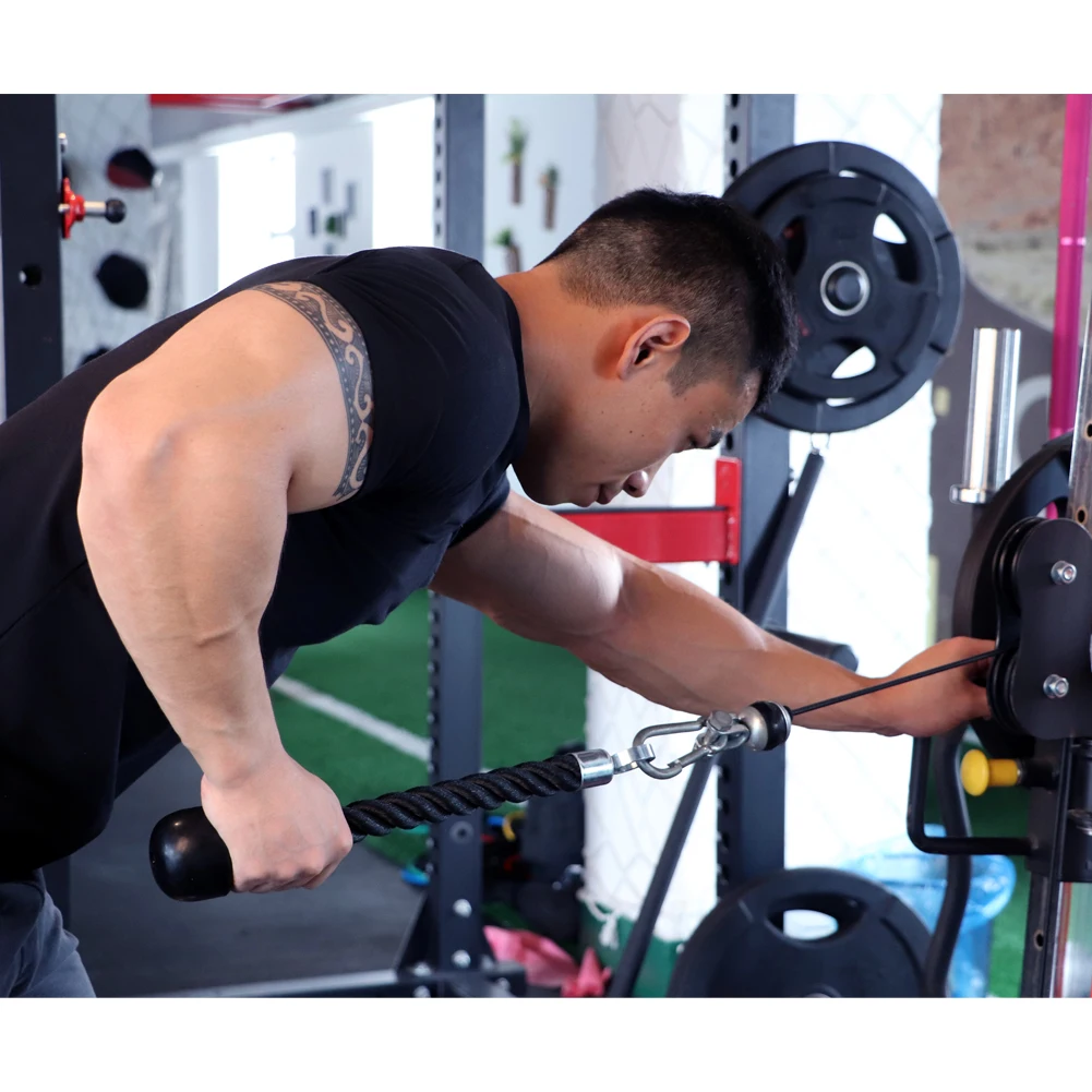 Single Grip Triceps Rope Colorful Single Handle - Buy Single Grip ...