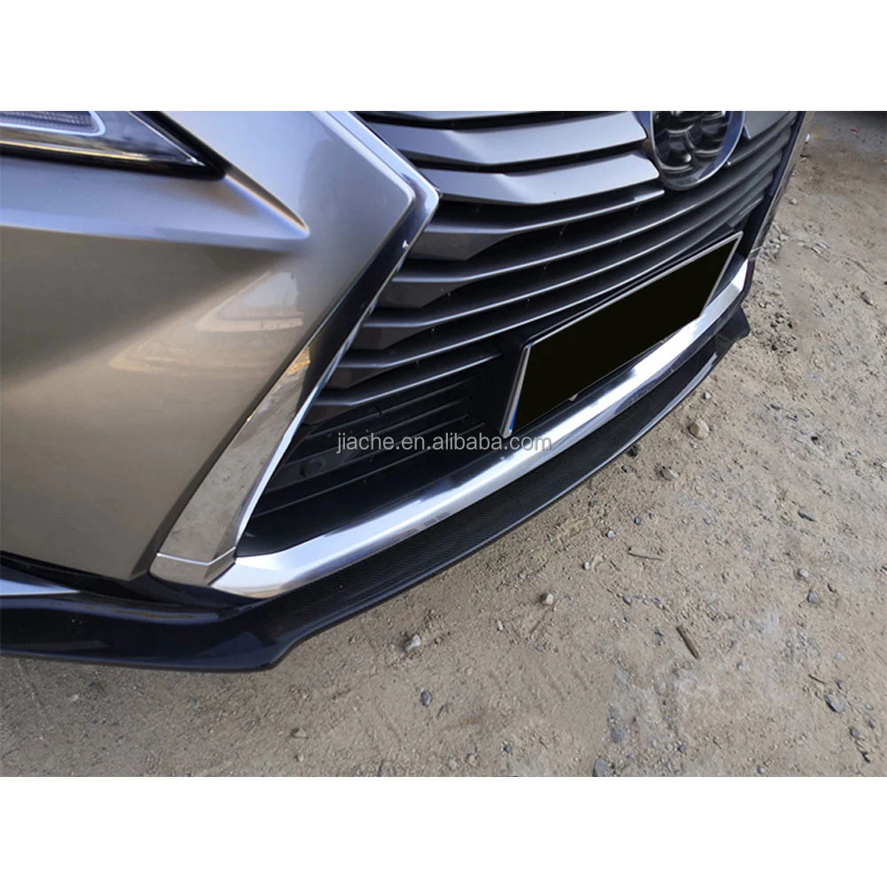 Lexus RX300 RX450H Carbon Fiber Front Lip Spoiler 2016-2019