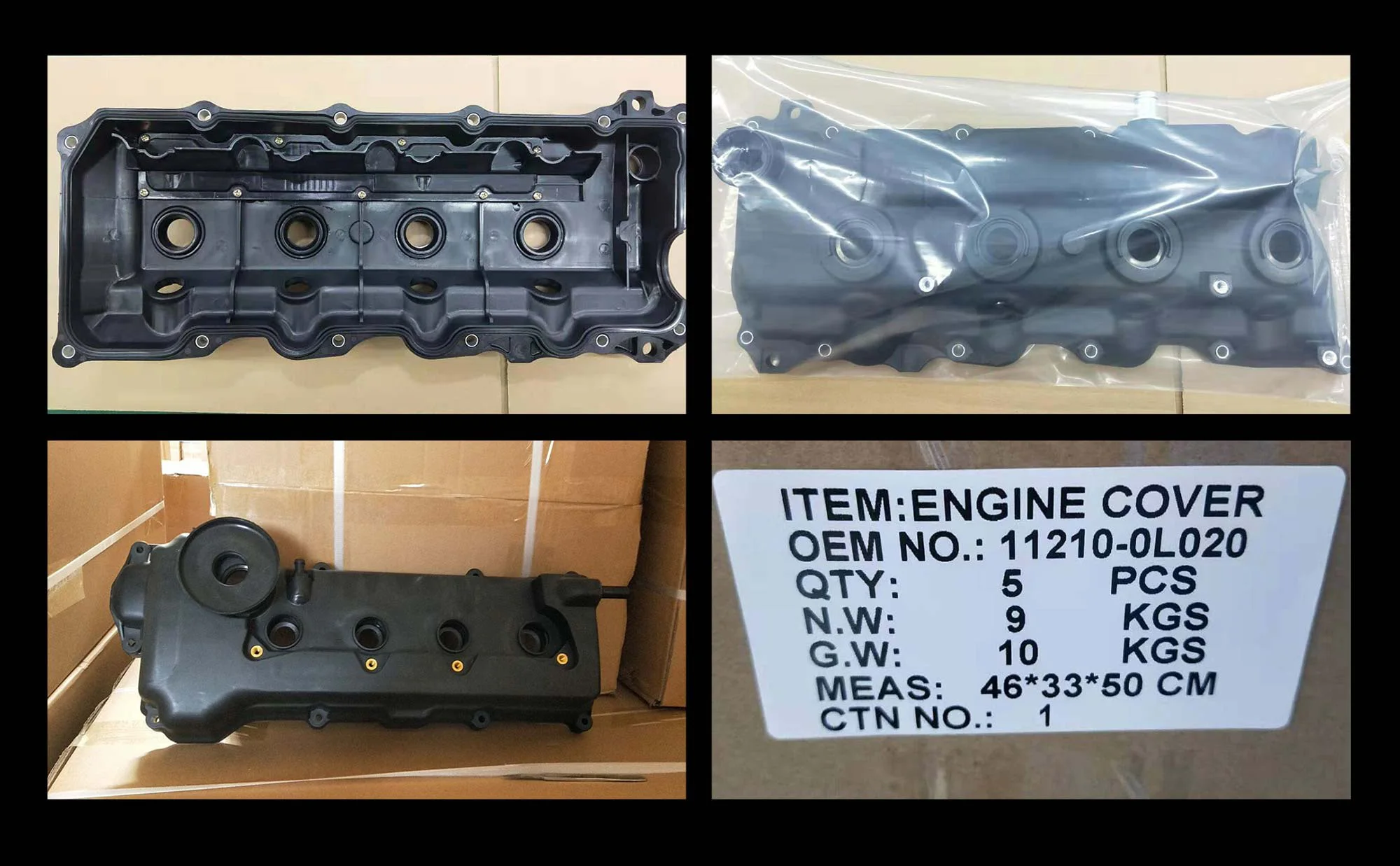 新oem发动机零件凸轮轴摇臂盖2241022610 22410-22610现代口音1.5l 2000-2002 - Buy 凸轮轴摇臂盖 ...