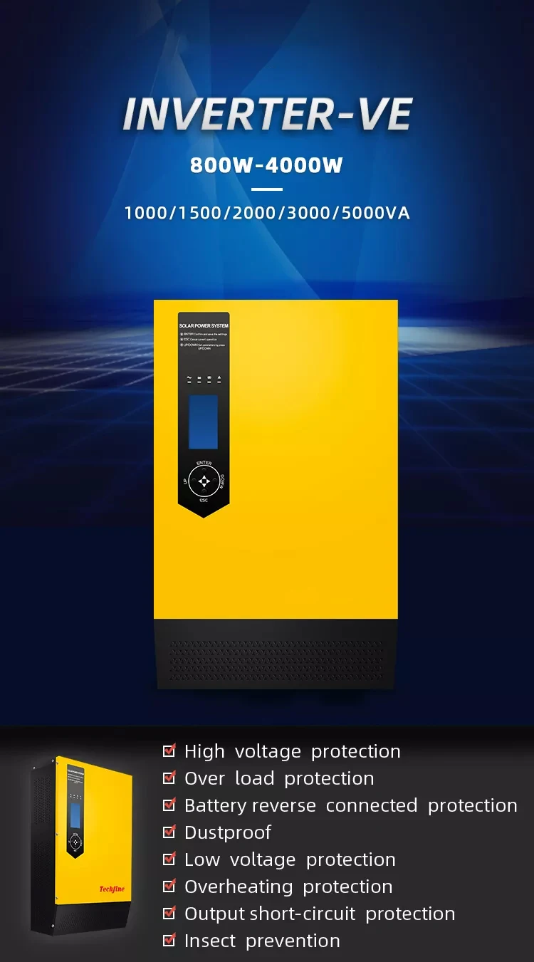 1kv 2kv 3kv 4kv 5kv Sine Wave Inverter - Hybrid Solar Power