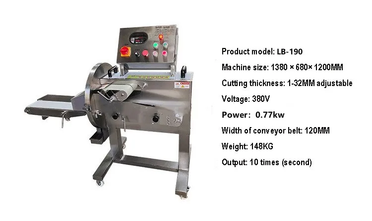 Multifunctional Bacon Pork Beef Mutton Slicer Cooked Meat Flat Slicer ...