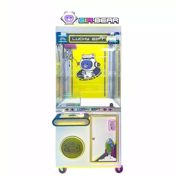 Coin Operated Gift Toy Vending Claw Crane Game Machine Claw Vending ...