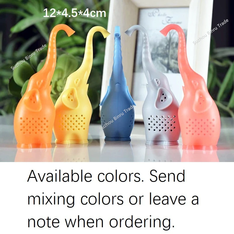 Cute Platypus Silicone Tea Filter Strainer Small Gift Plastic Loose ...