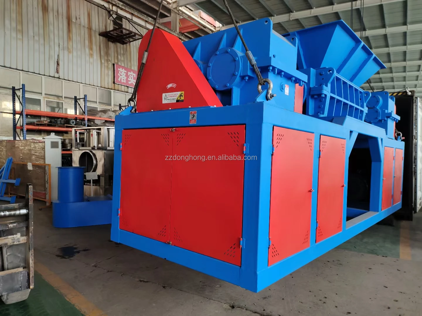 Waste Cardboard Shredder Industrial Paper Shredder Machine - Buy Double ...