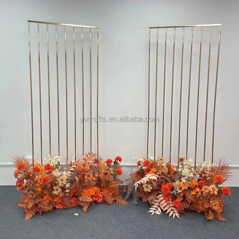 Square Wedding Background Guangdong Wedding Stage Backdrops Pipes Wed ...