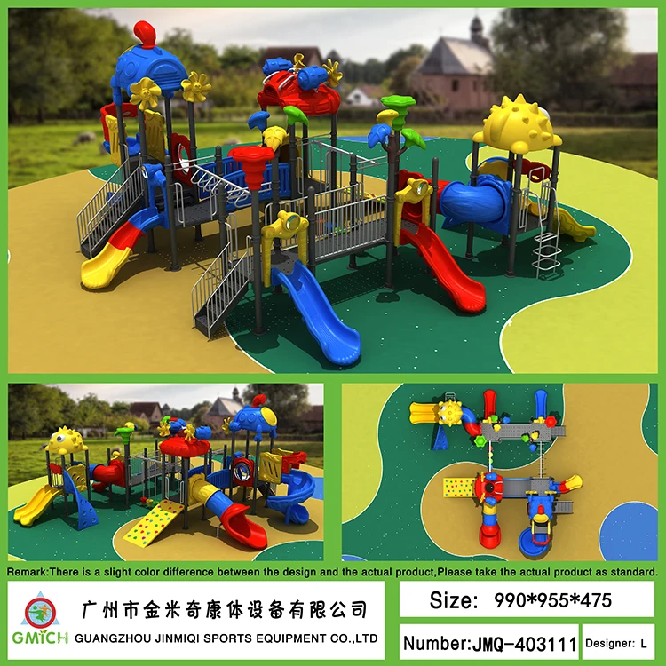 Wholesale Big Set Outdoor Playground Equipment Children Slide for Park ...