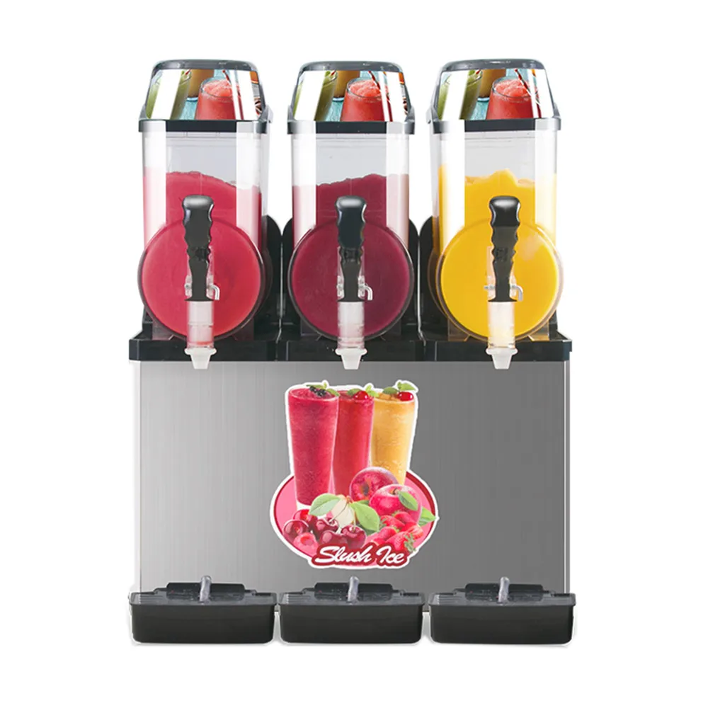 Catering Equipment Three Tanks Slush Machine 12lx3 Commercial Juice ...