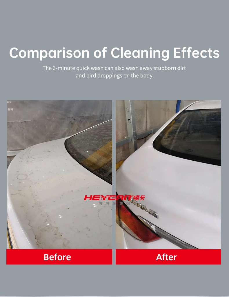 Self-Service 360 All-round Flushing Automatic High Pressure Car Wash ...