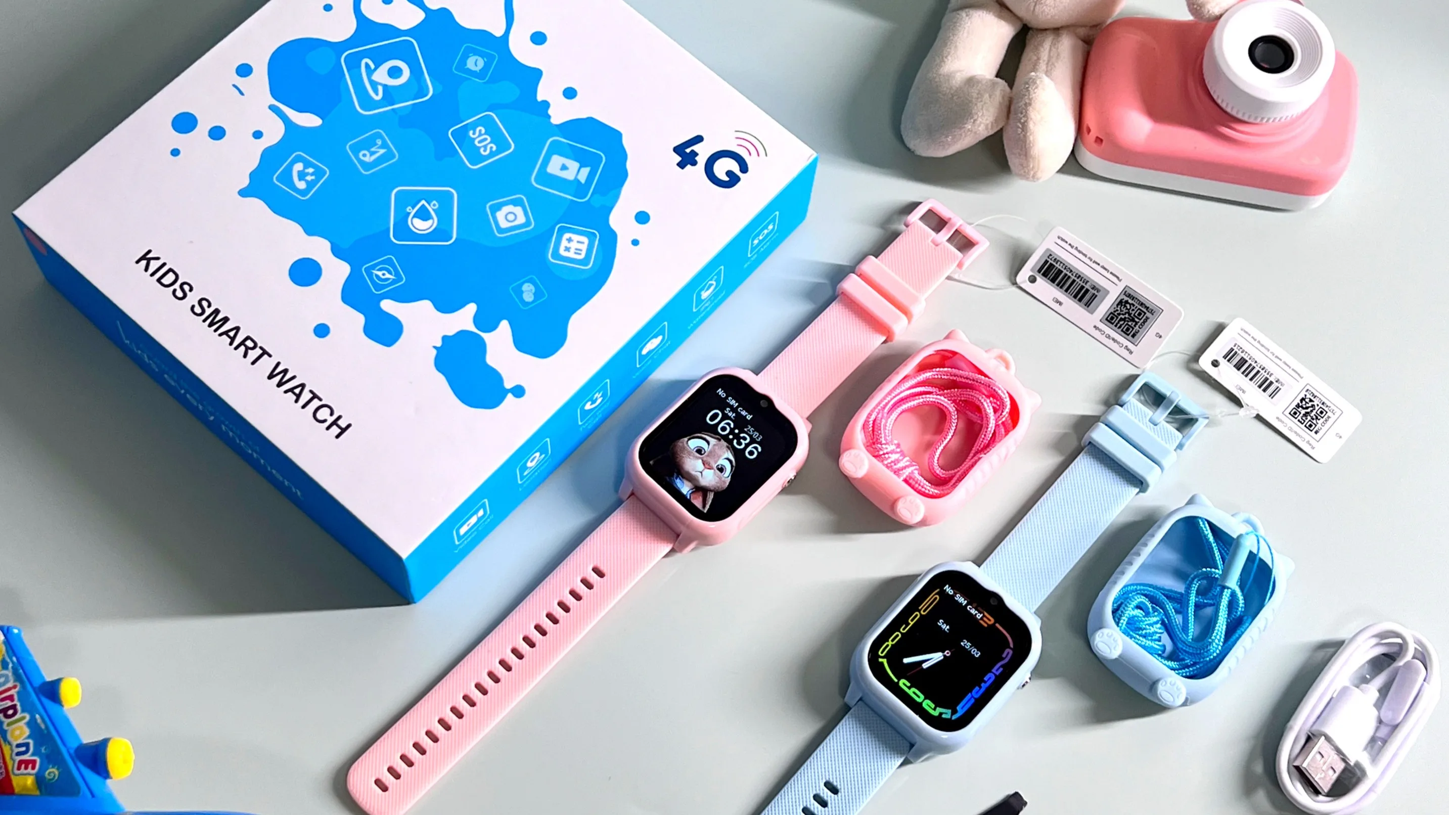 2024 Z01 4g Smartwatch Kids Video Call 700mah 1.83 Inch Screen Wifi Gps ...