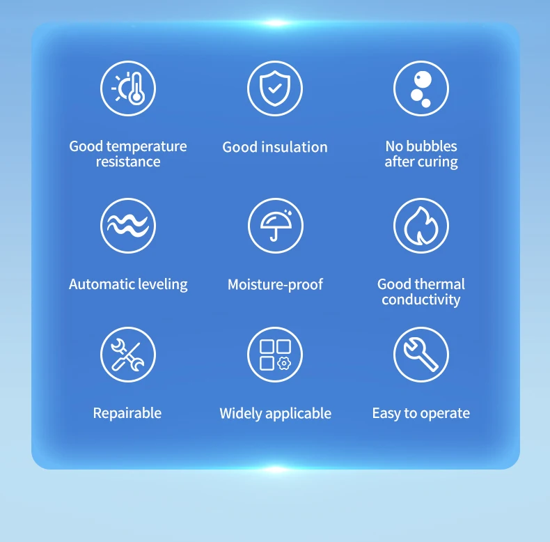 Organic Silicon Transparent Electronic Encapsulation Adhesive for ...