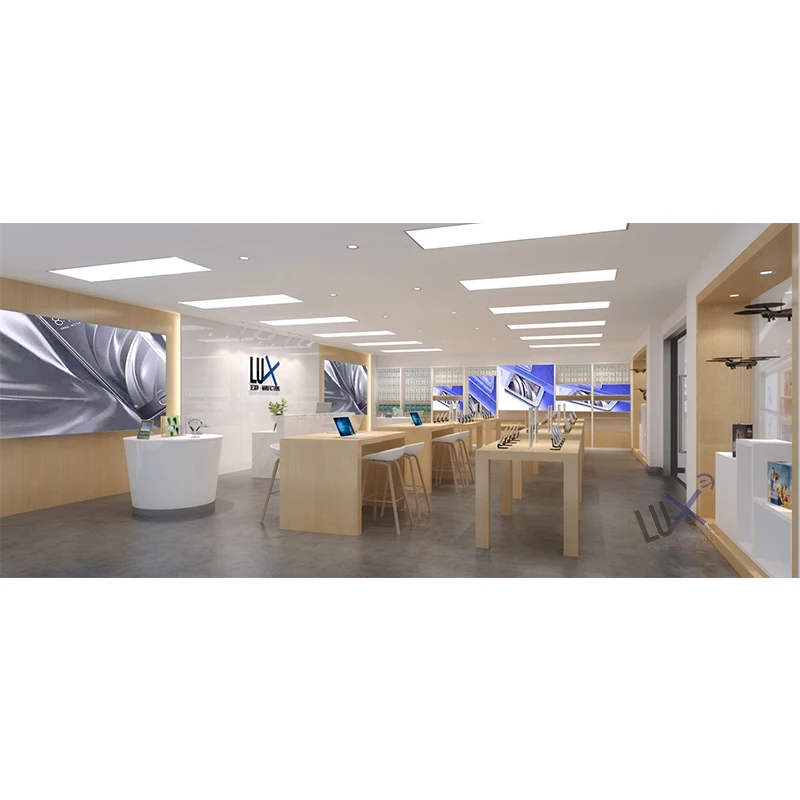 Modern Mobile Phone Shop Interior Design Electronic Display Stand ...